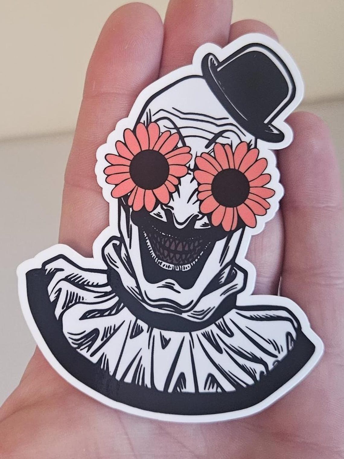 Terrifier Art the Clown Decal - Etsy