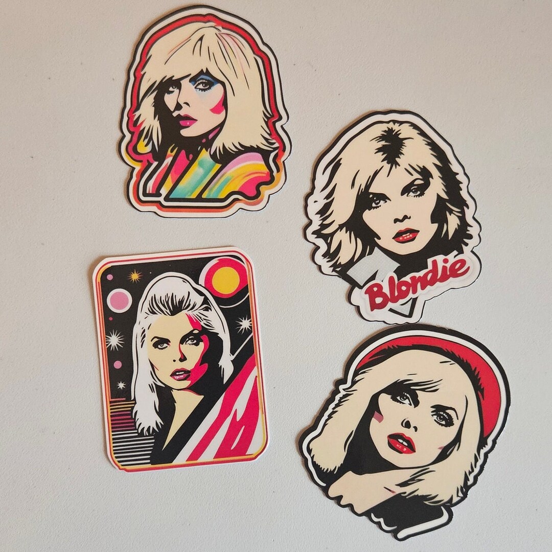 Debbie Harry Blondie Decals. 4 Pack - Etsy