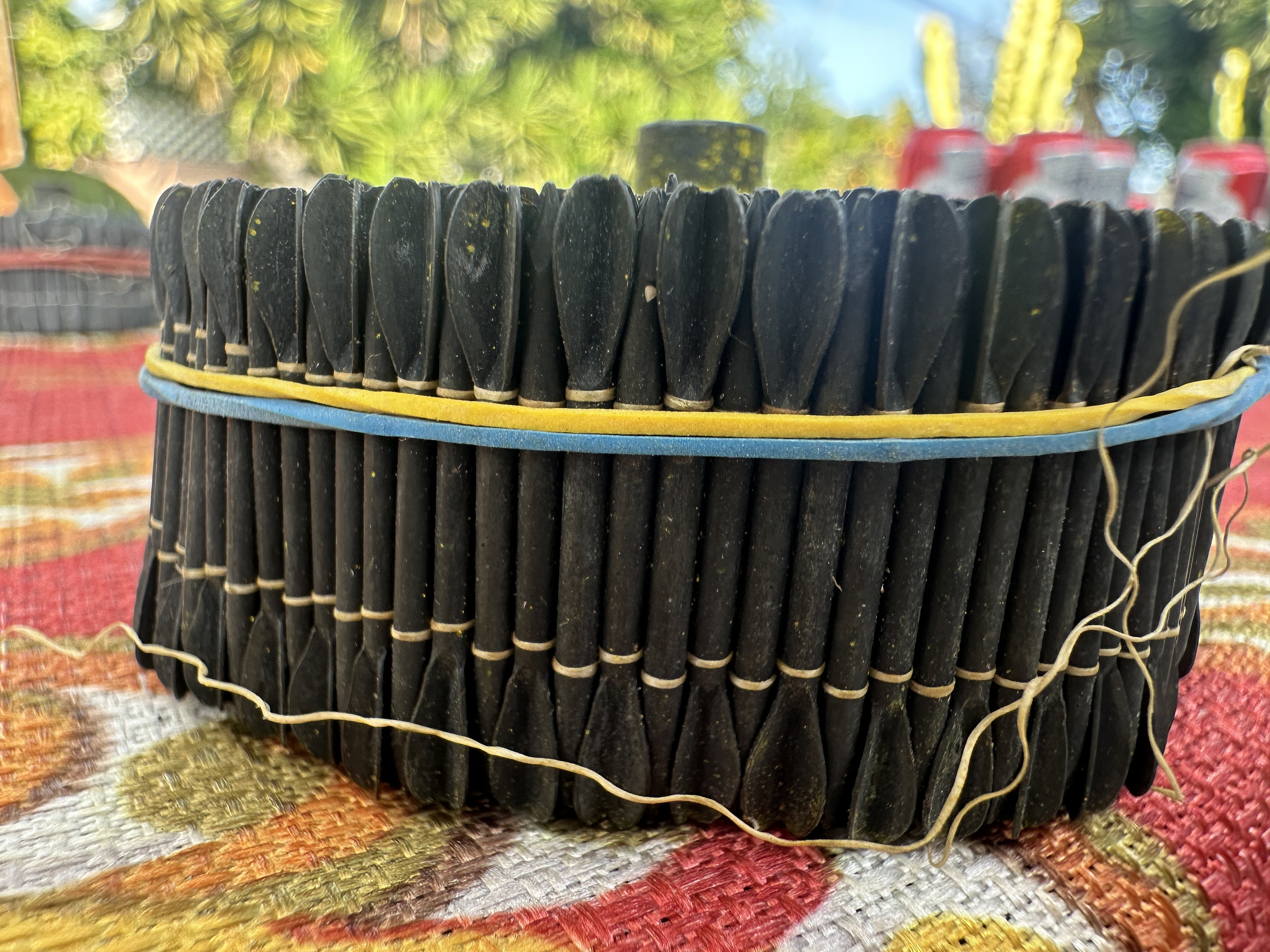 Vietnam Era 1 Inch Flechettes Rolls W/spindles (2) Almost Impossible to ...