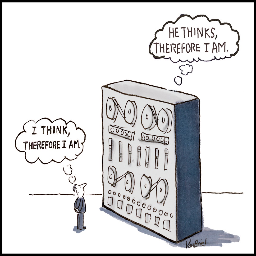 Human Vs. Computer CARTOON Digital Download - Etsy