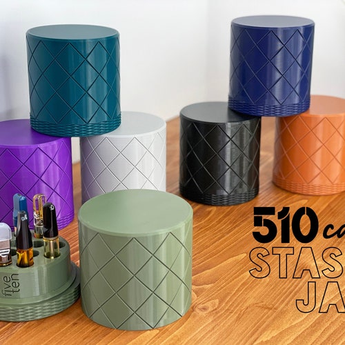 12 Cartridge Organizer 510 Cart Stash Box Discreet Storage - Etsy
