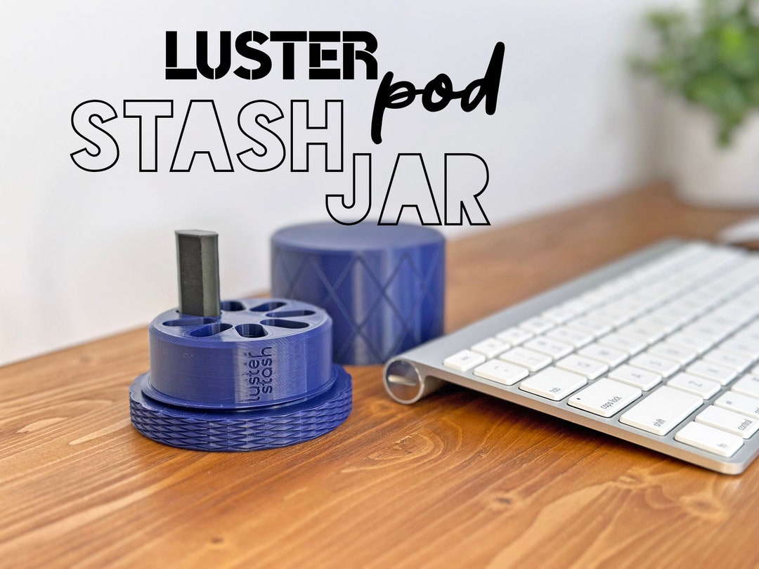 Luster Pod Organizer - Stash Box - Discreet Storage Jar - Etsy