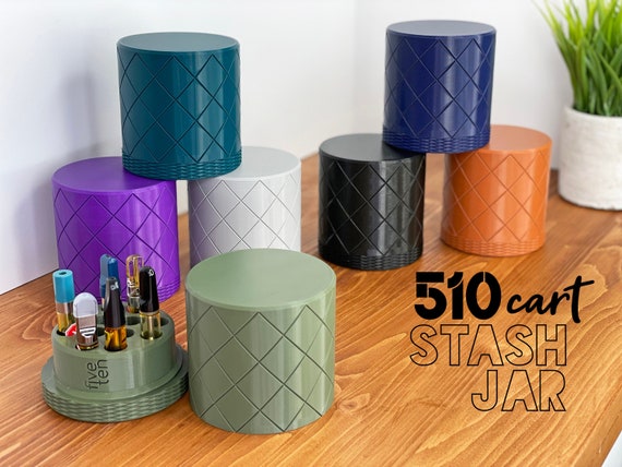 12 Cartridge Organizer 510 Cart Stash Box Discreet Storage - Etsy