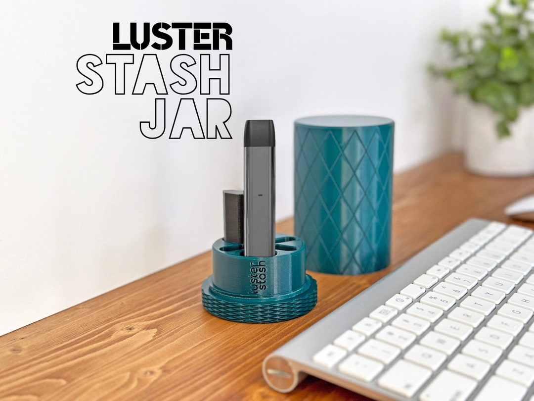 Luster Stash Box - Luster Pod Organizer - Discreet Storage Jar - Etsy