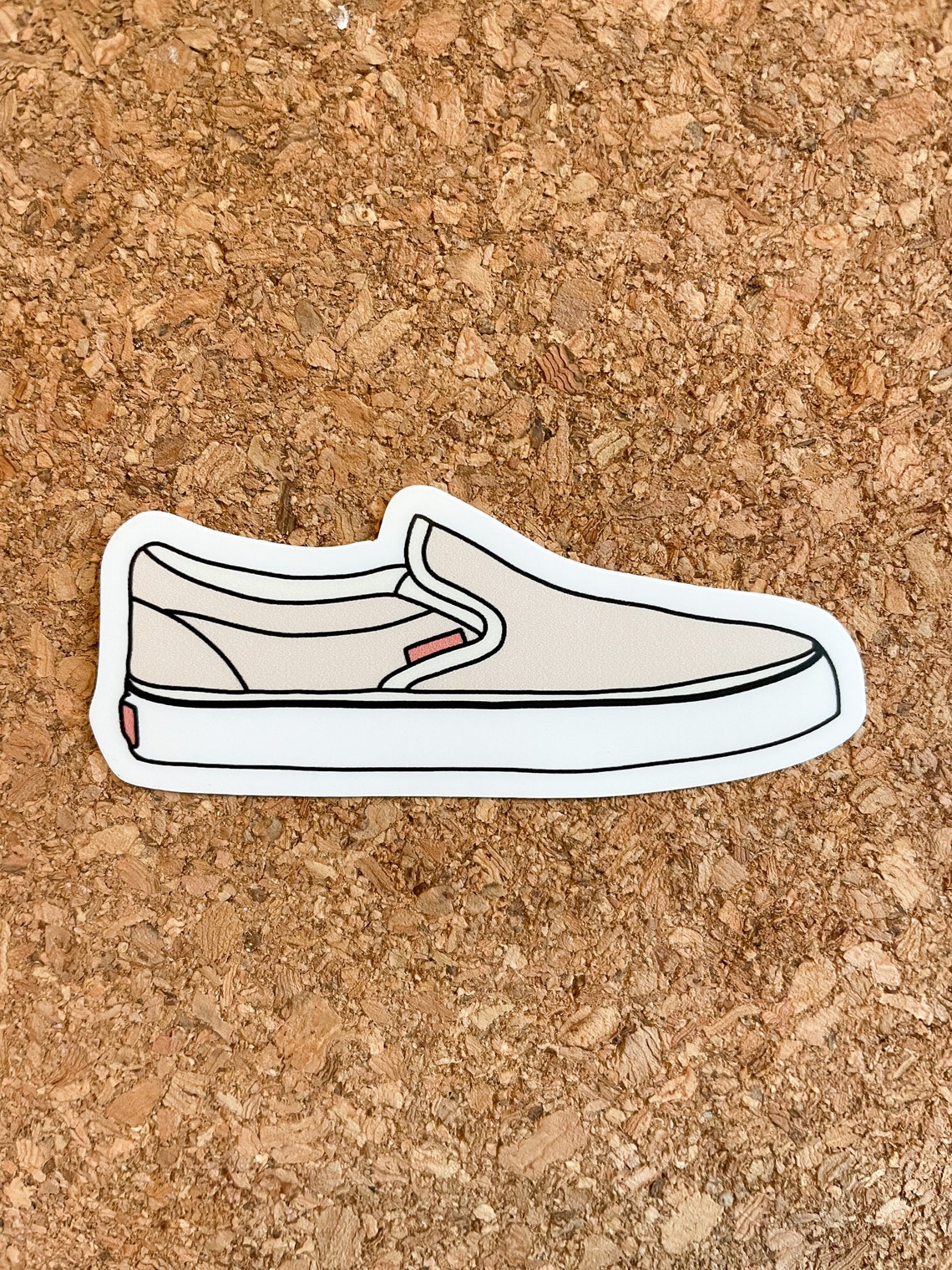 Vans Sticker // Vans Slip on Vinyl Sticker - Etsy