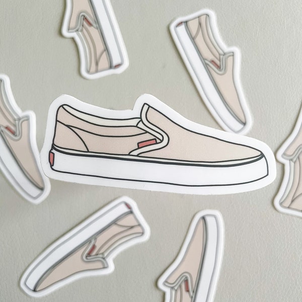 Vans Shoe Sticker - Etsy