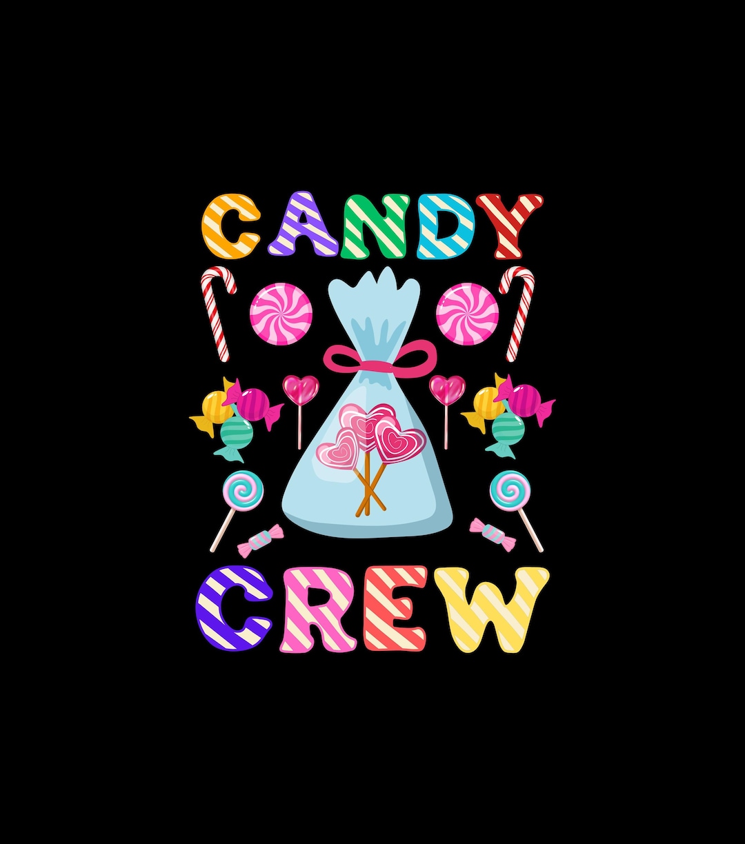 Candy Land, Candy Crew Decorations, Sweet Candy Squad Cool Png Digital ...