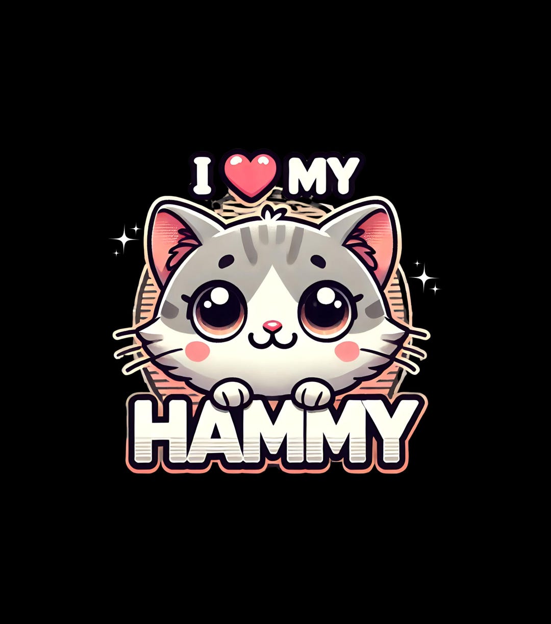 Funny Hamster PNG Cute Hammy Pet Lover Gift Perfect for Hamster Moms ...