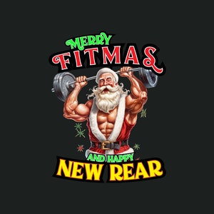 Merry Fitmas and a Happy New Rear Cutting Files|christmas Fitness ...