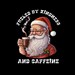Santa Drinking Coffee Png | Santa and Coffee Png | Christmas Drink ...