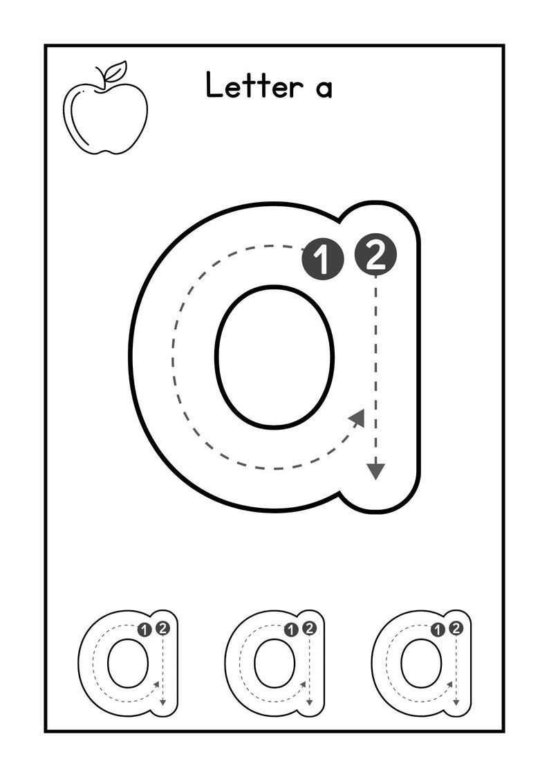 ABC Tracing Book for Kids | Alphabet Handwriting Practice Workbook ...