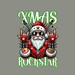 Rockstar Santa SVG, Santa Claus PNG, Santa Christmas Files,rock Music ...