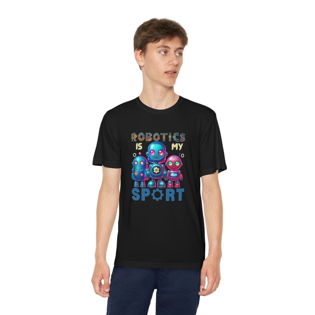 Robotics is My Sport Kids Shirt Robotics Tshirt Technology Shirt ...