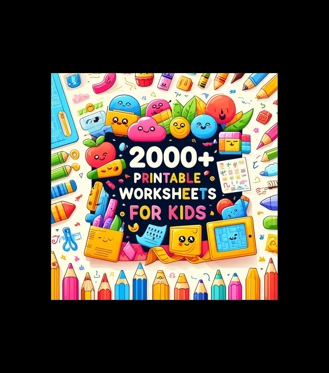More Than 2500 Printable Worksheets Bundle for Kids: A Complete ...