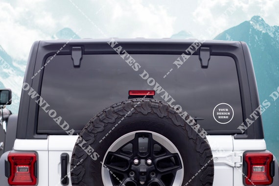 Car Mockup Car Sticker Mockup Vinyl Decal Mockup Car Svg | Etsy