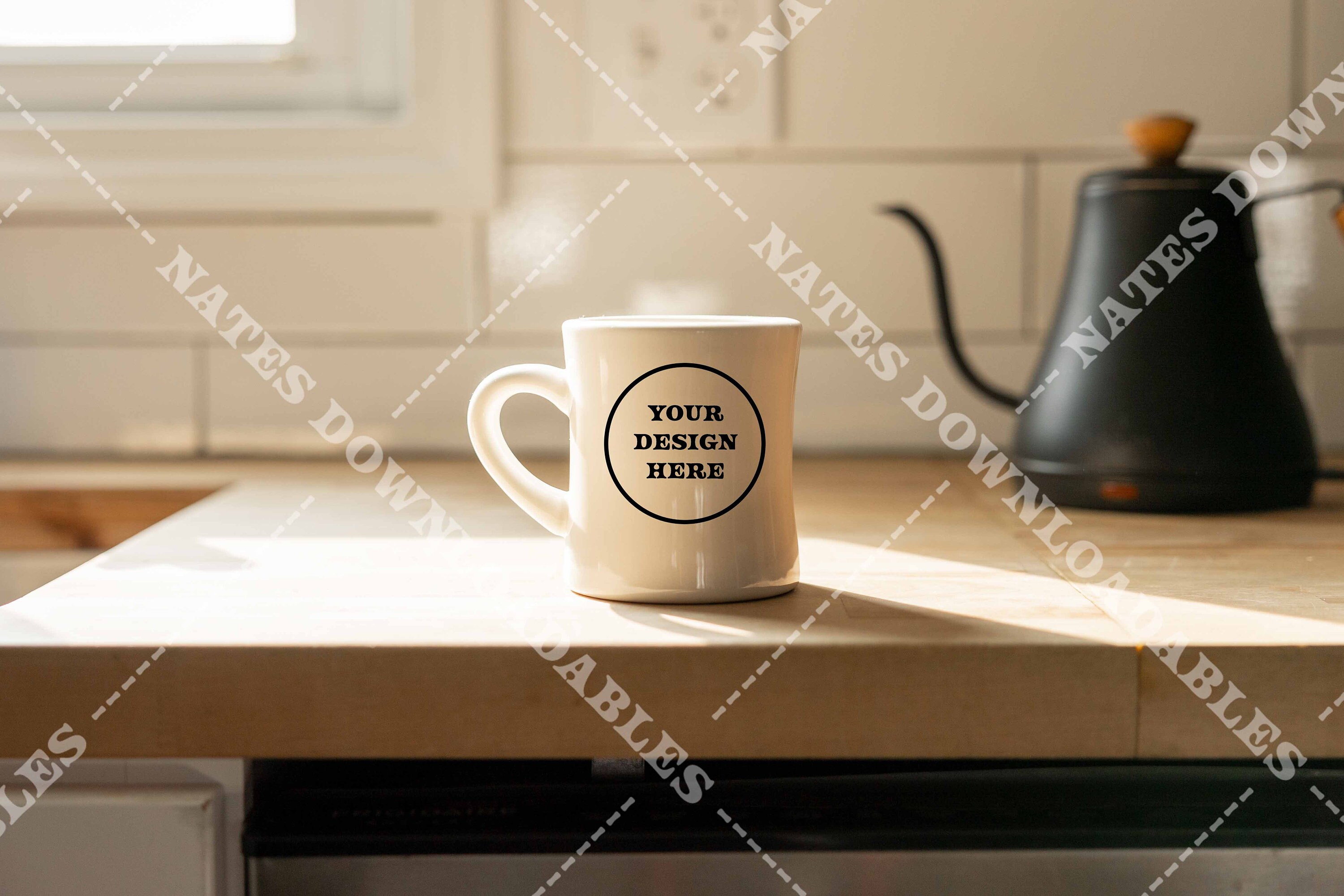 Mug Decal Mockup, Travel Mug Mockup, Decal Mockup, Downloadable ...