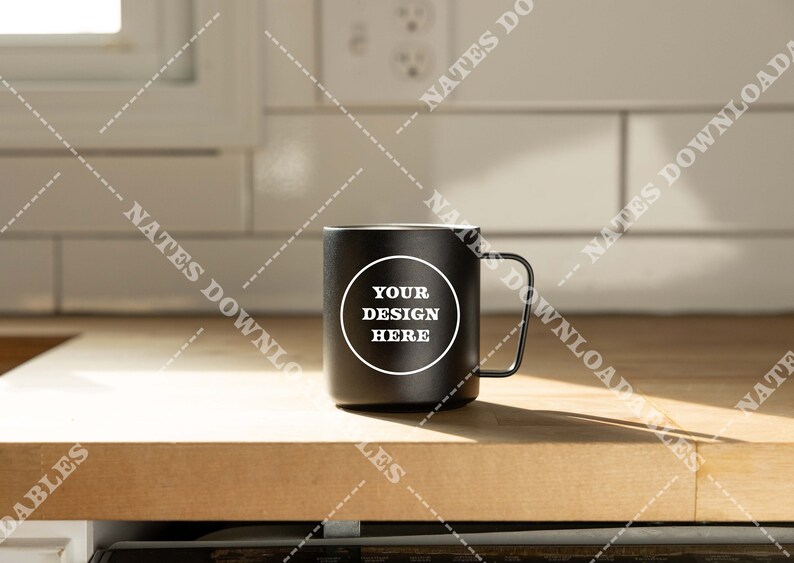 Mug Decal Mockup, Travel Mug Mockup, Decal Mockup, Downloadable ...