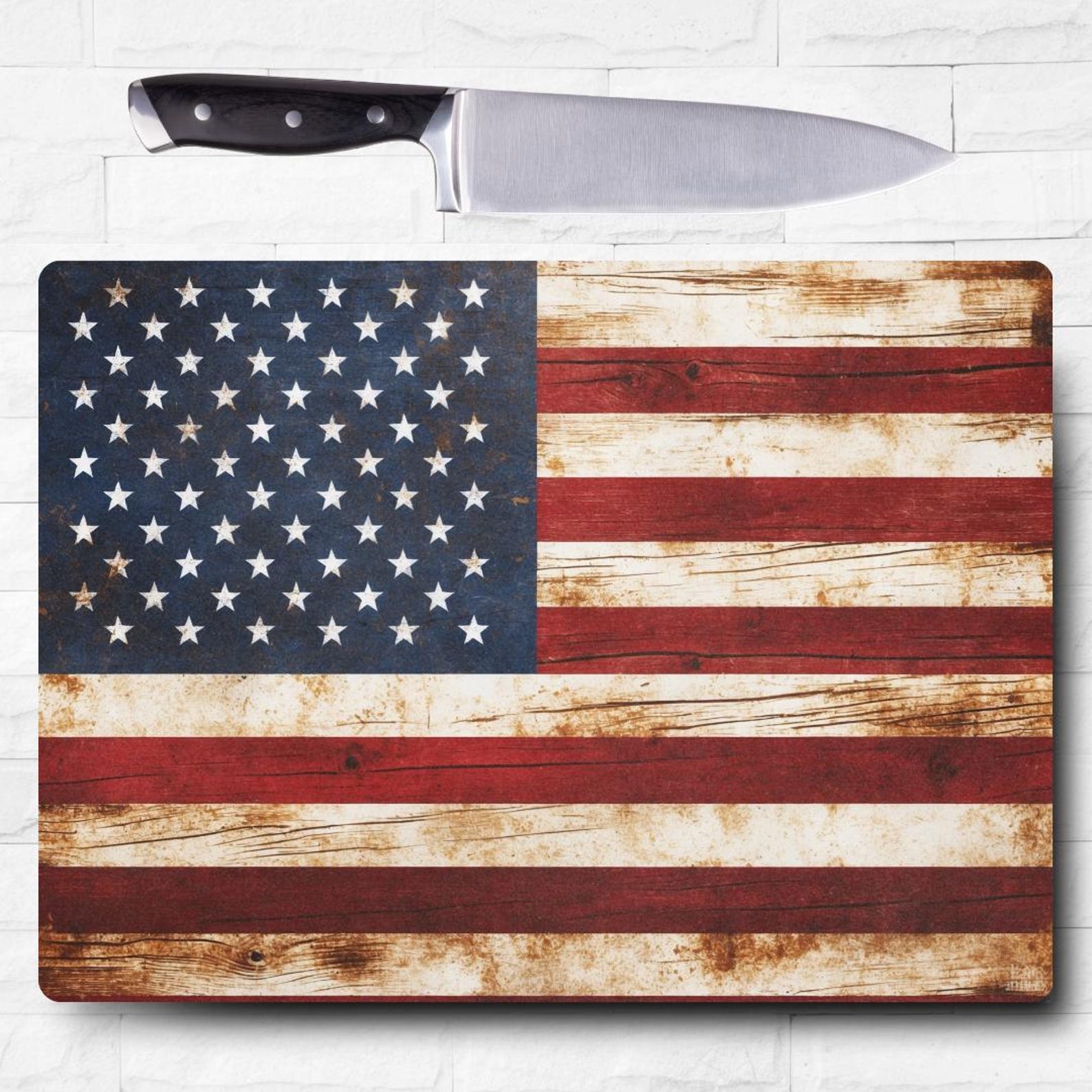 American Flag Cutting Board Sublimation Design Png, Cutting Board ...