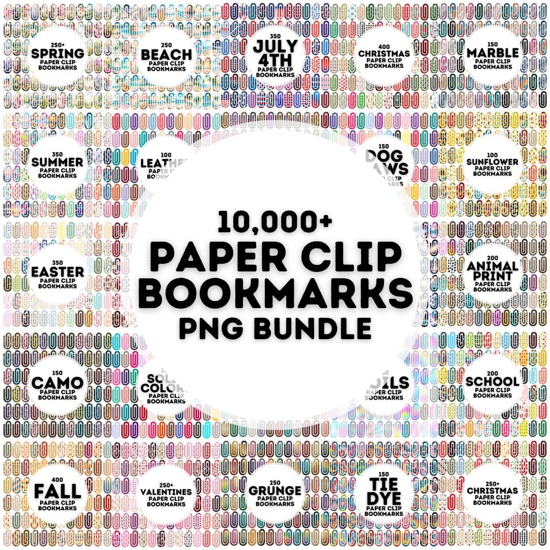 10000+ Paper Clip Book Mark Sublimation Design, Paper Clip Book Mark ...