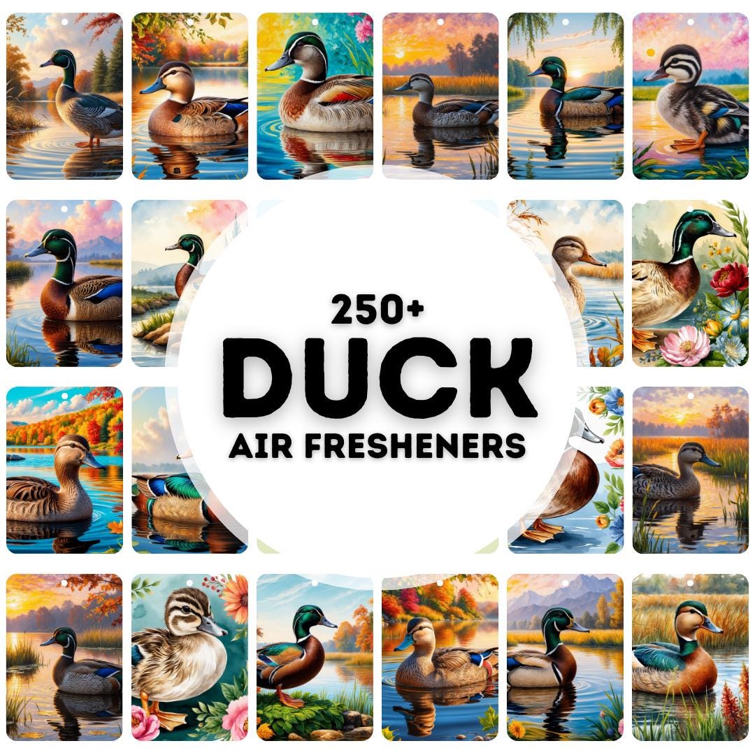 150+ Duck Air Freshener Designs, Air Freshener Bundle, Designs for Air ...