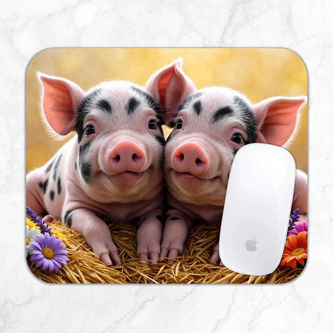Pig Mouse Pad Sublimation Designs Png, Mouse Pad Sublimation Design ...
