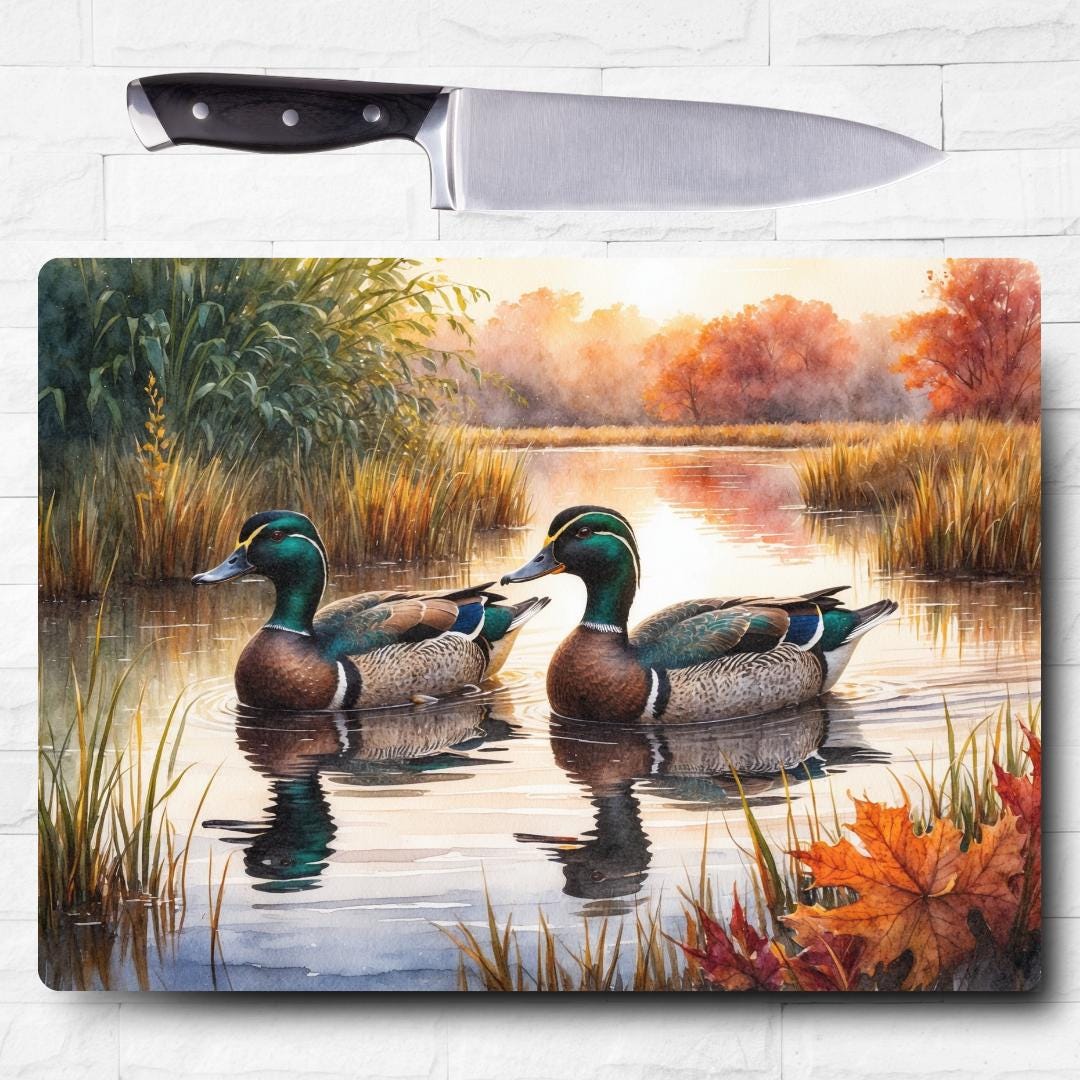 Duck Cutting Board Sublimation Design Png, Cutting Board Sublimation ...