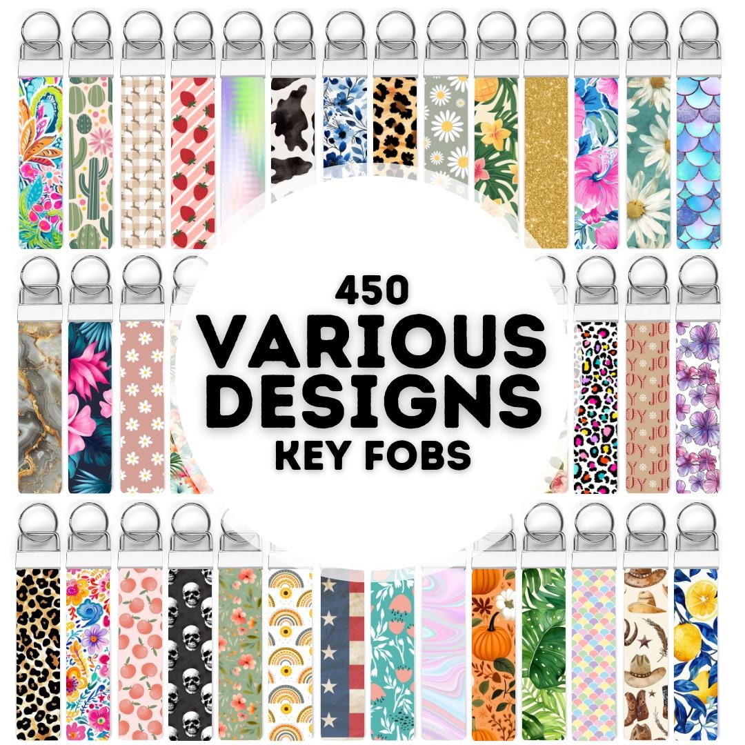 450 Key Fob Sublimation Designs Png, Key Fob Sublimation Design, Key ...