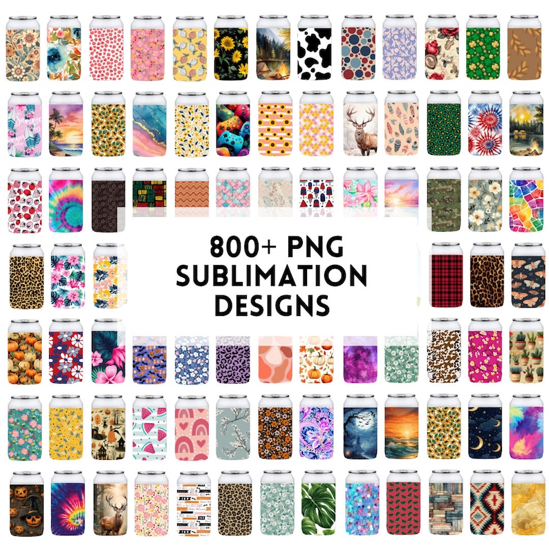 800+ Can Cooler Sublimation Designs Png, Can Cooler Sublimation Designs ...