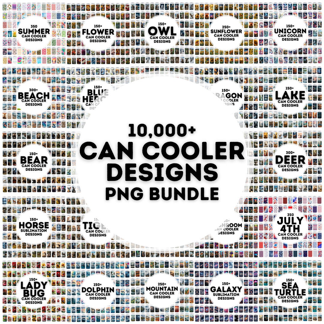 10000+ Can Cooler Sublimation Designs Bundle, Can Cooler Sublimation ...