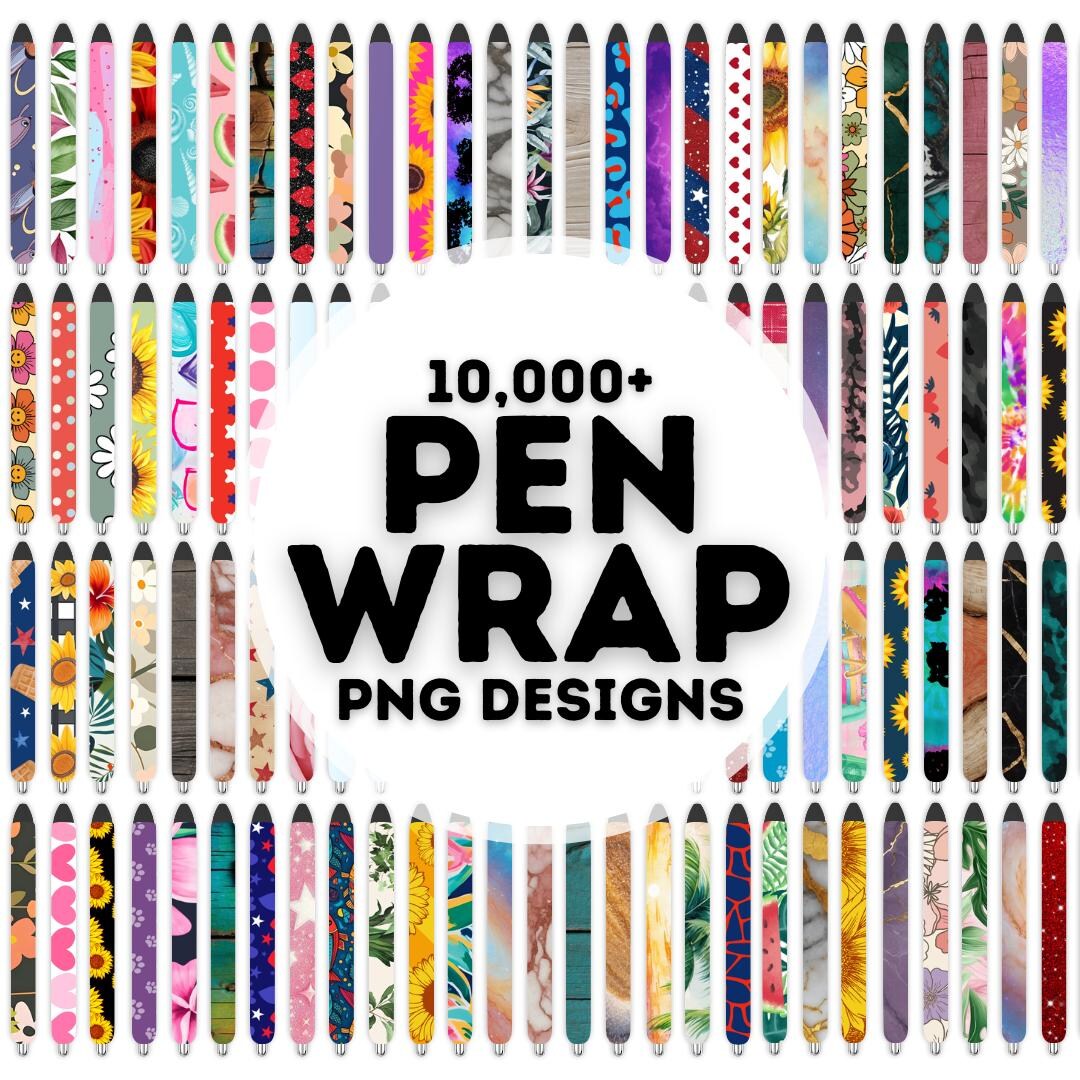 10000+ Pen Wrap Png Sublimation Designs Bundle, Pen Wrap Sublimation ...