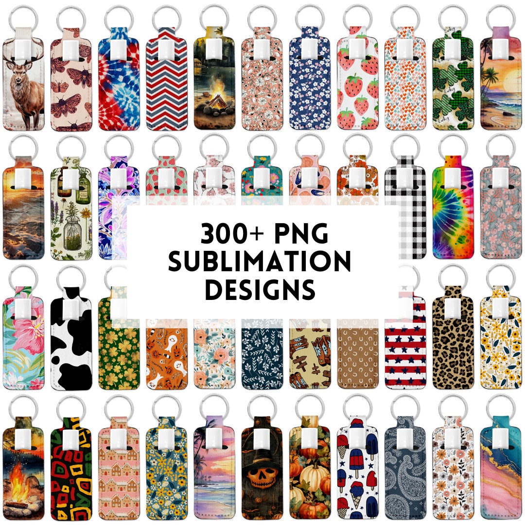 300+ Skinny Lip Balm Sublimation Design Bundle, Lip Balm Bundle, Lip ...