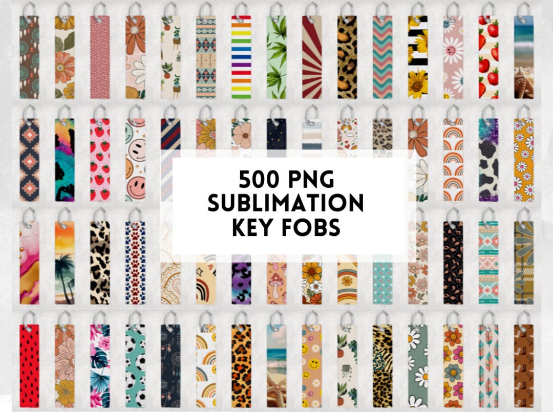 500 Key Fob Sublimation Designs Png Key Fob Sublimation - Etsy