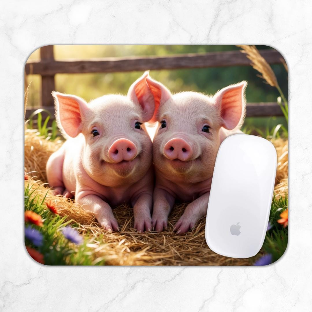 Pig Mouse Pad Sublimation Designs Png, Mouse Pad Sublimation Design ...