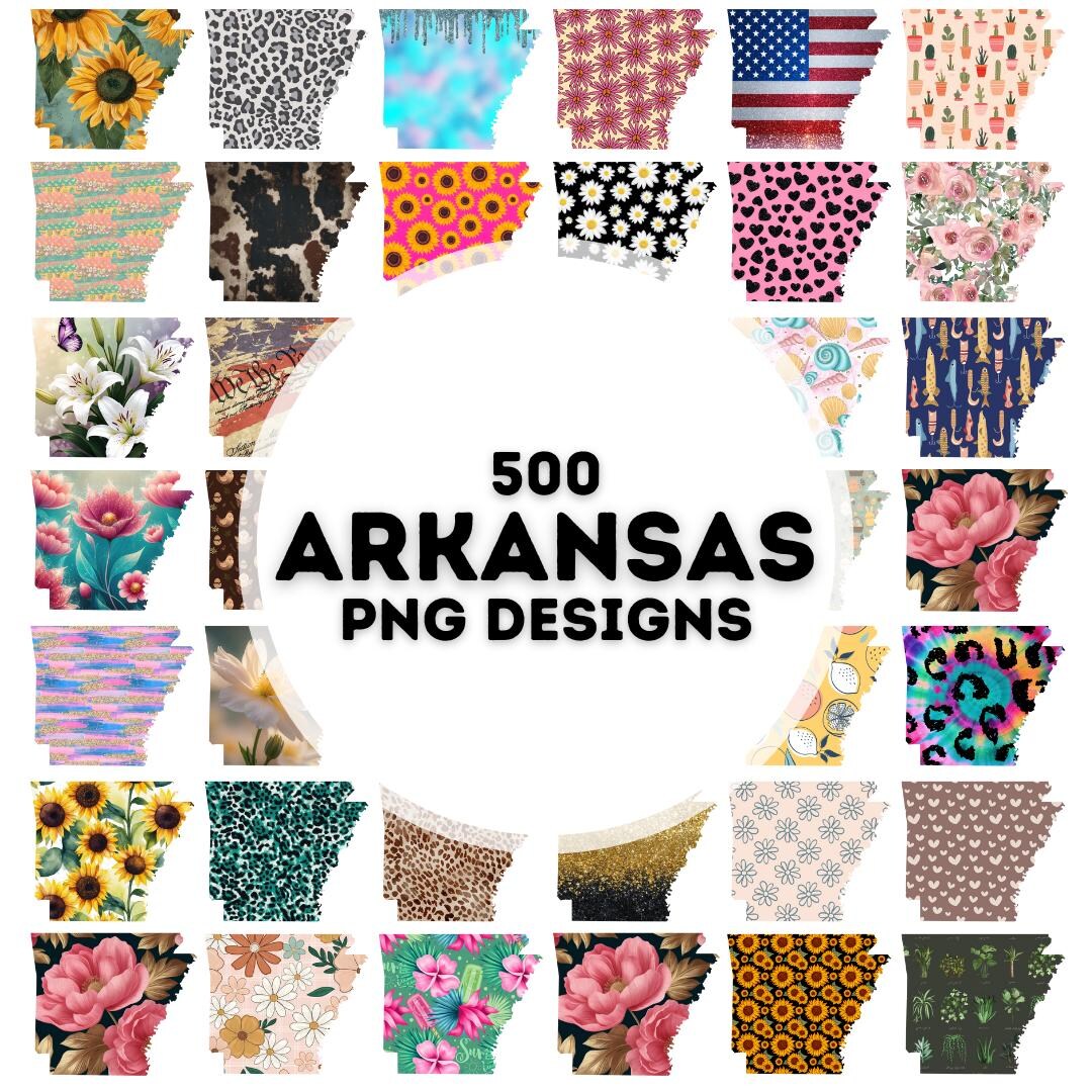 500 Arkanas Sublimation Bundle Png, Sublimation Designs, Sublimation ...
