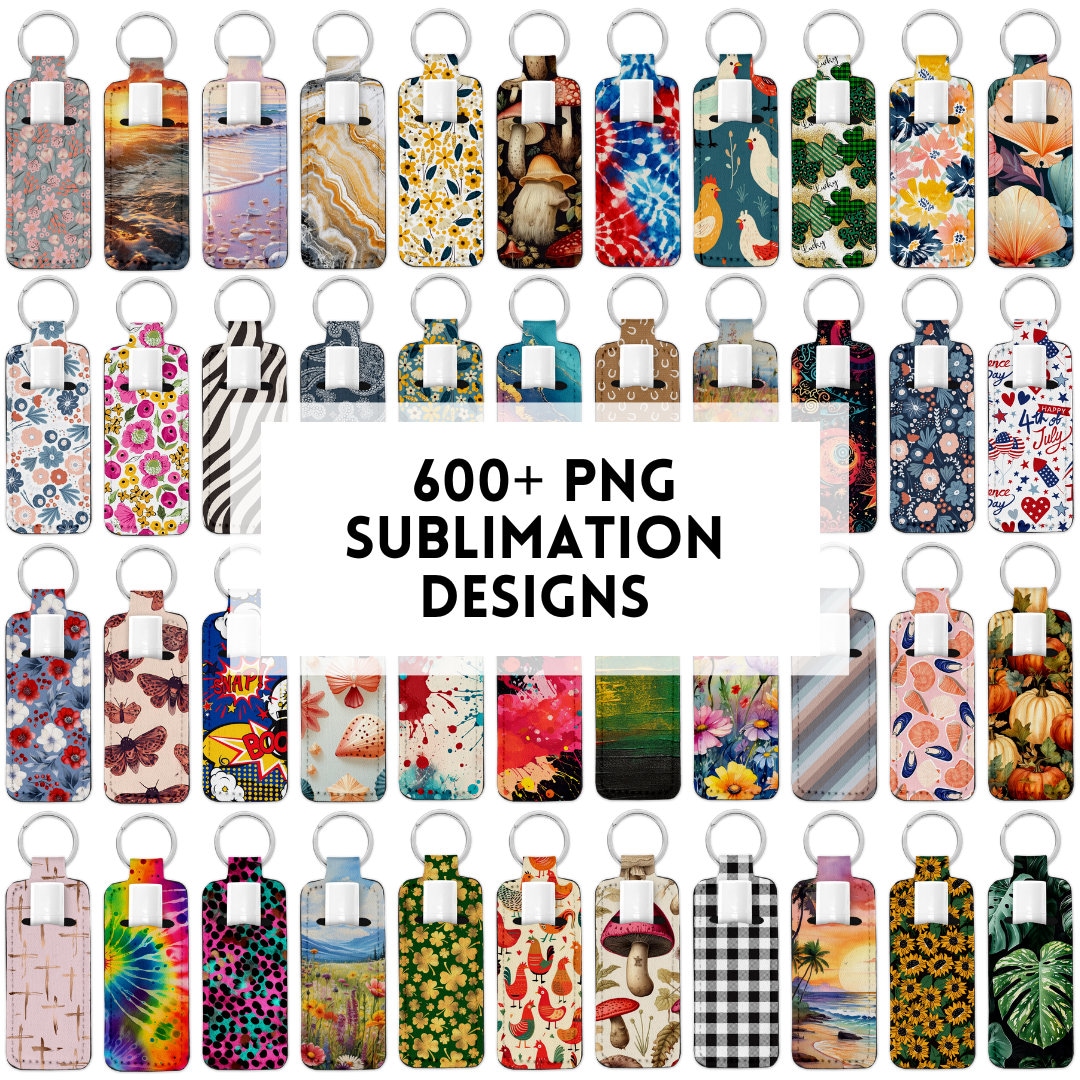600+ Skinny Lip Balm Sublimation Design Bundle, Lip Balm Bundle, Lip ...
