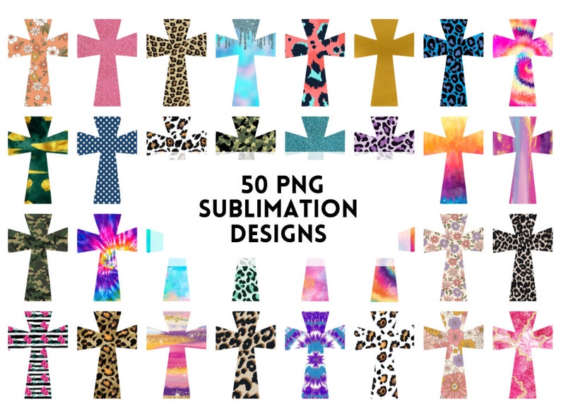 Cross Sublimation Bundle Png, Sublimation Designs, Sublimation Bundle ...