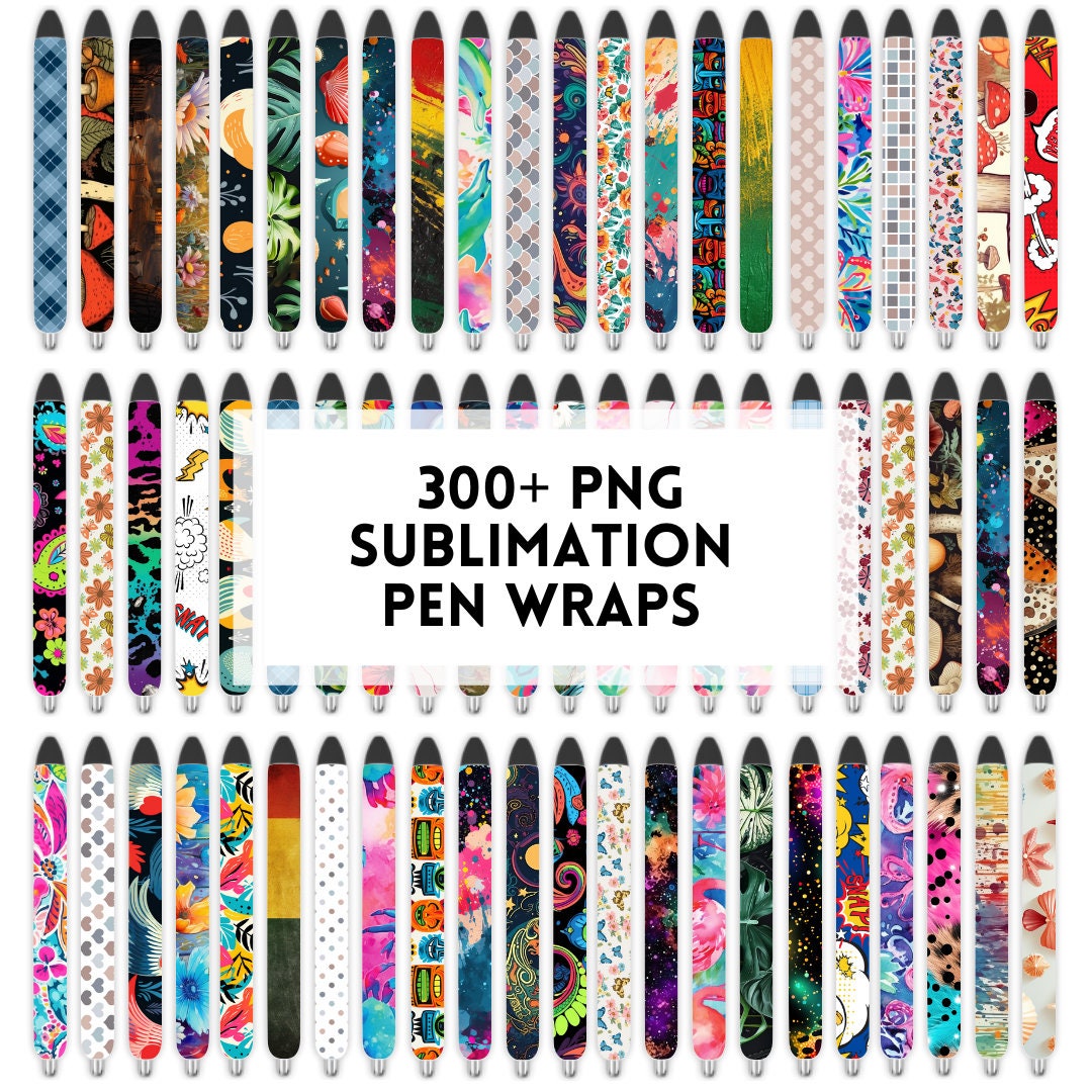 300+ Pen Wrap Sublimation Designs Png, Epoxy Pen Wraps, Pen Wrap ...