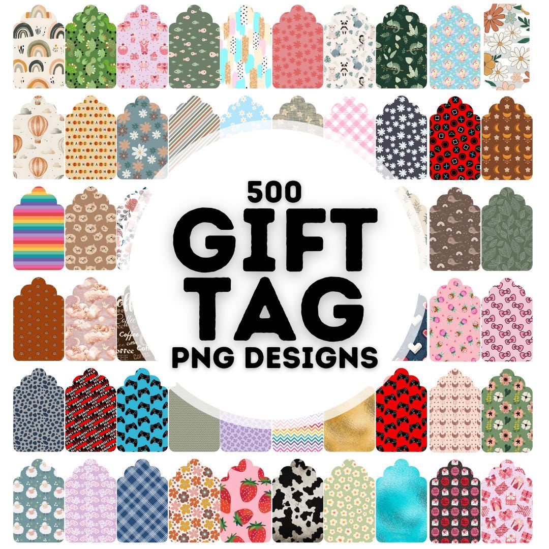 500 Gift Tag Png Designs, Gift Tag Png, Png Sublimation Design, Png ...