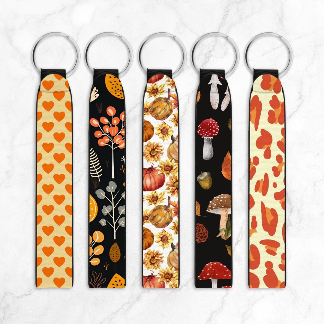 5 Fall Key Fob Sublimation Designs Png, Key Fob Sublimation Designs ...
