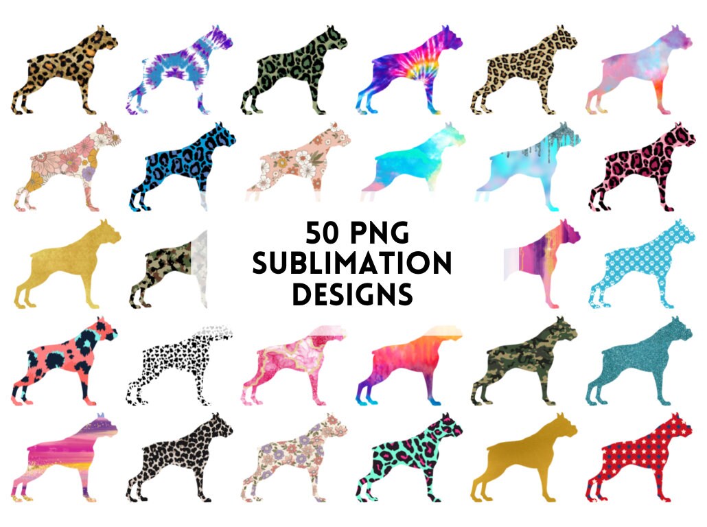 Dog Png Dog Sublimation Bundle Png Sublimation Designs - Etsy