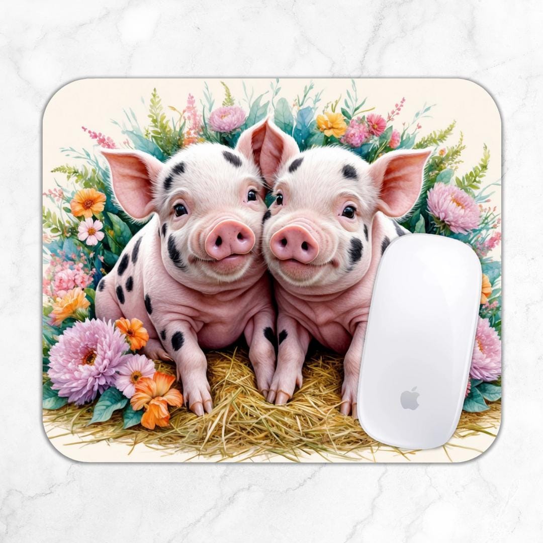 Pigs Mouse Pad Sublimation Designs Png, Mouse Pad Sublimation Design ...