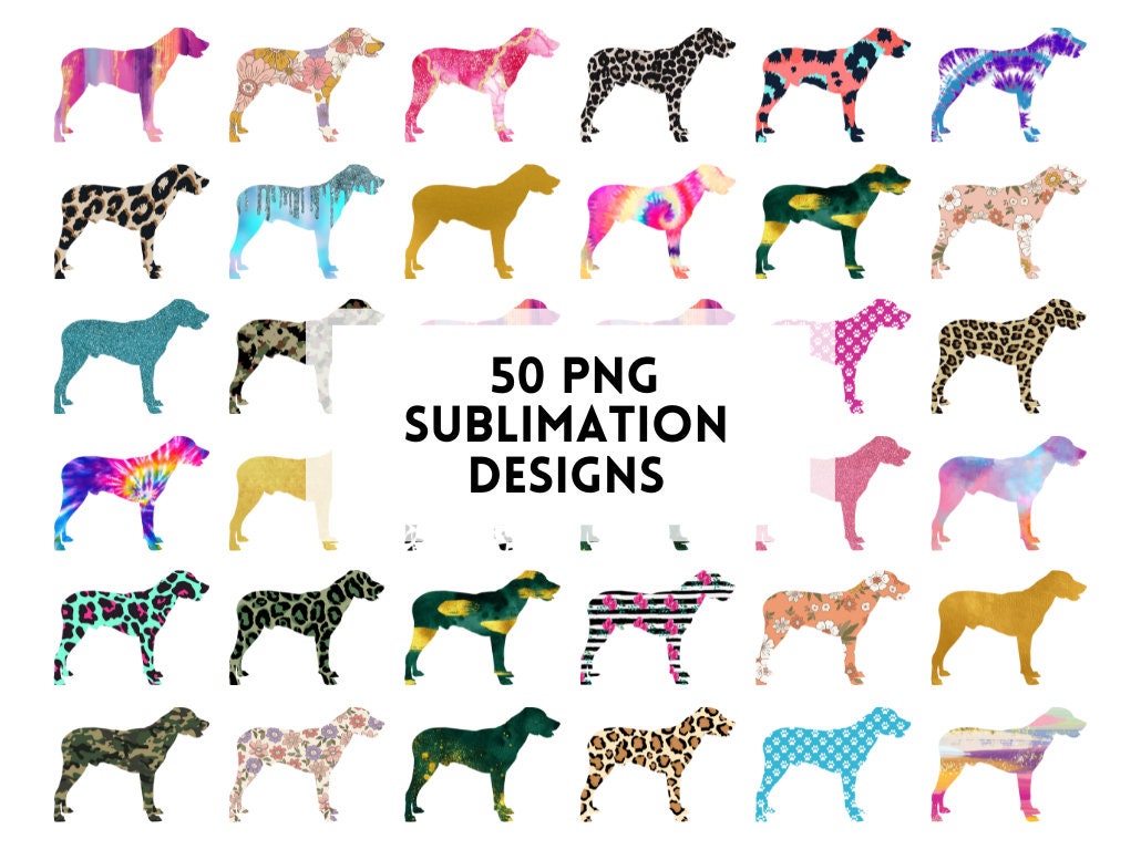 Dog Png Dog Sublimation Bundle Png Sublimation Designs - Etsy