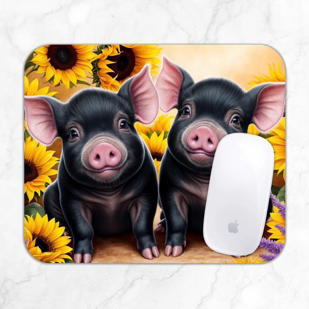 Pigs Mouse Pad Sublimation Designs Png, Mouse Pad Sublimation Design ...