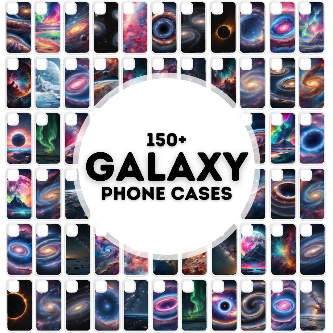 150+ Galaxy Phone Case Sublimation Designs, Phone Case Png Bundle ...