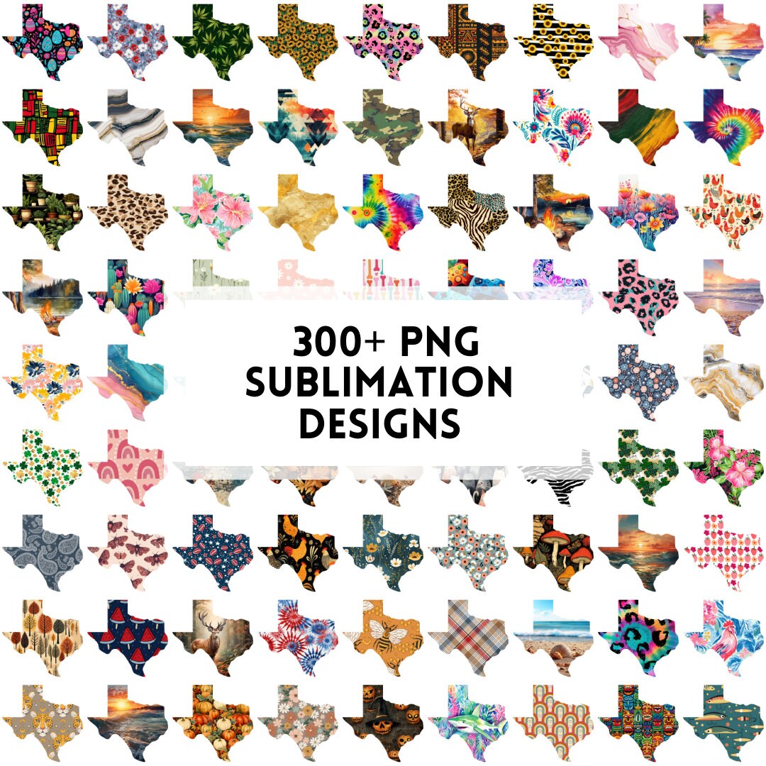 300+ Texas Sublimation Bundle Png, Sublimation Designs, Sublimation ...