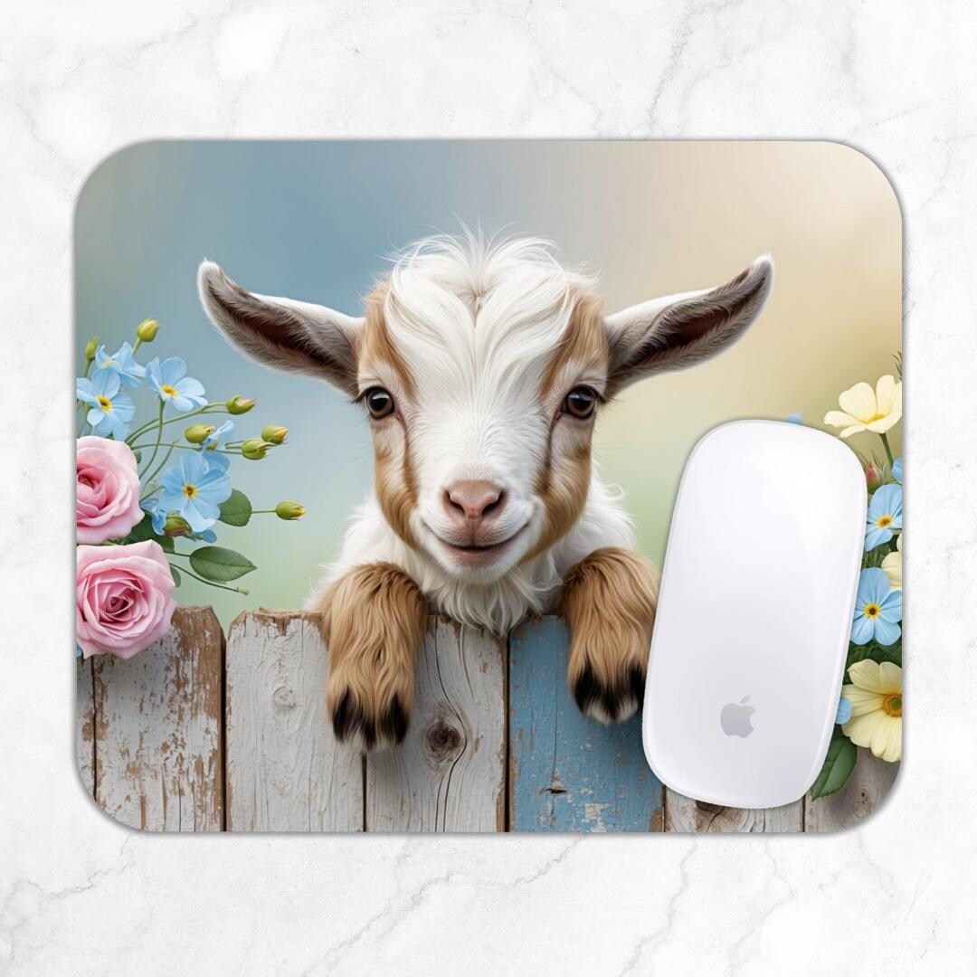 Goat Mouse Pad Sublimation Designs Png, Mouse Pad Sublimation Design ...