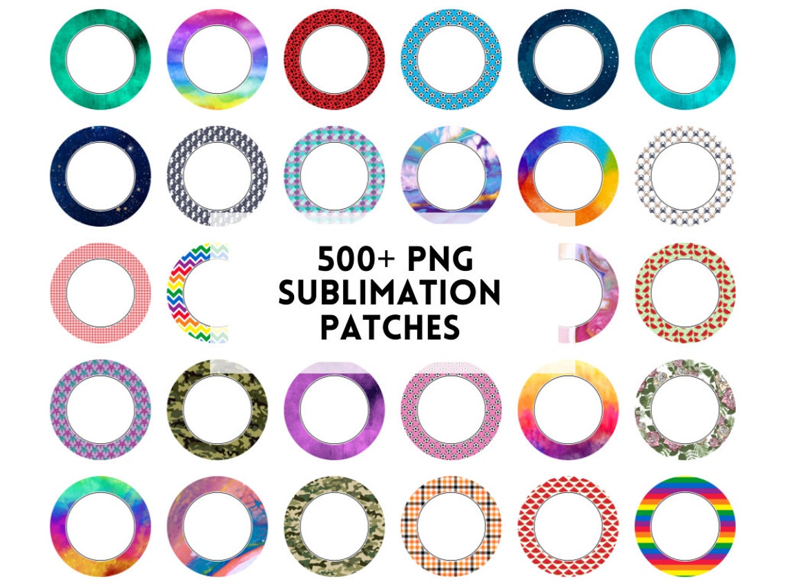 500 Sublimation Patches Bundle Png Sublimation Backgrounds - Etsy