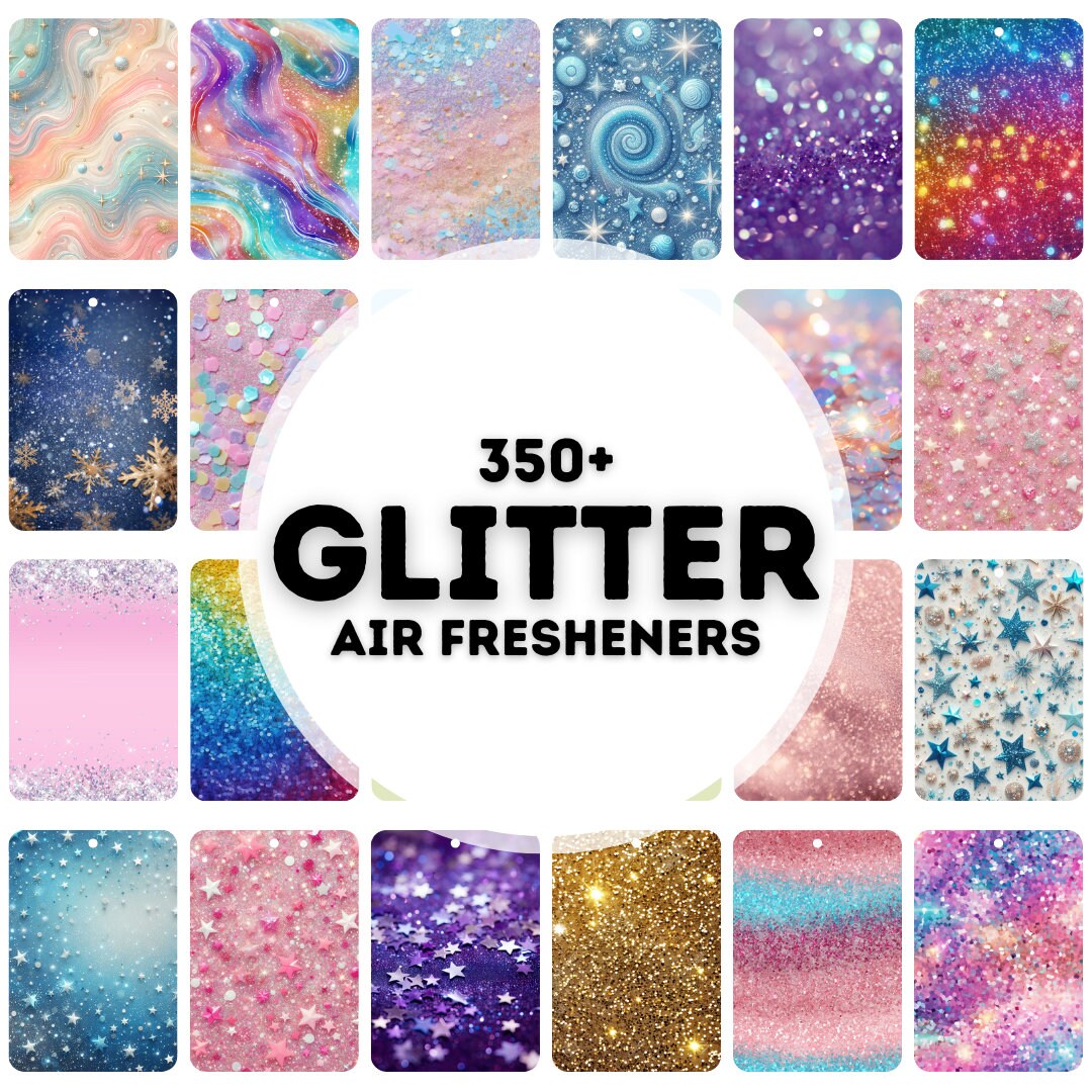 350+ Glitter Air Freshener Designs, Air Freshener Bundle, Designs for ...