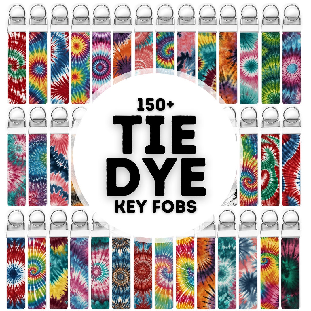 150+ Tie Dye Key Fob Sublimation Designs Png, Key Fob Sublimation ...