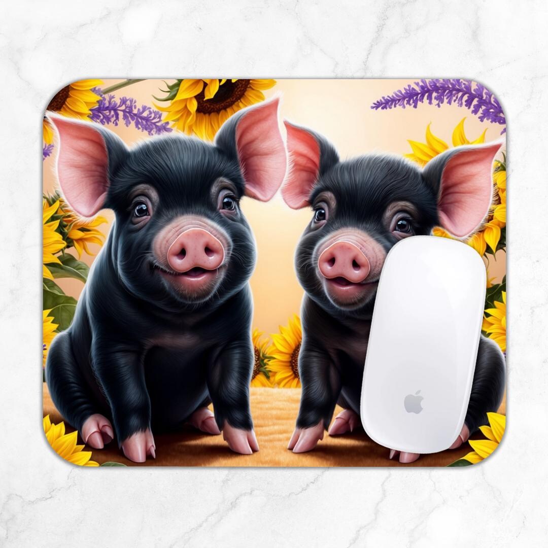 Pigs Mouse Pad Sublimation Designs Png, Mouse Pad Sublimation Design ...